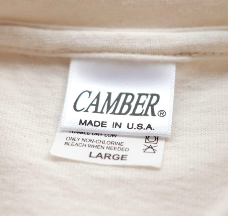 【Camber】キャンバーのTシャツのオンスや経年変化、コーデ、サイズ感について解説